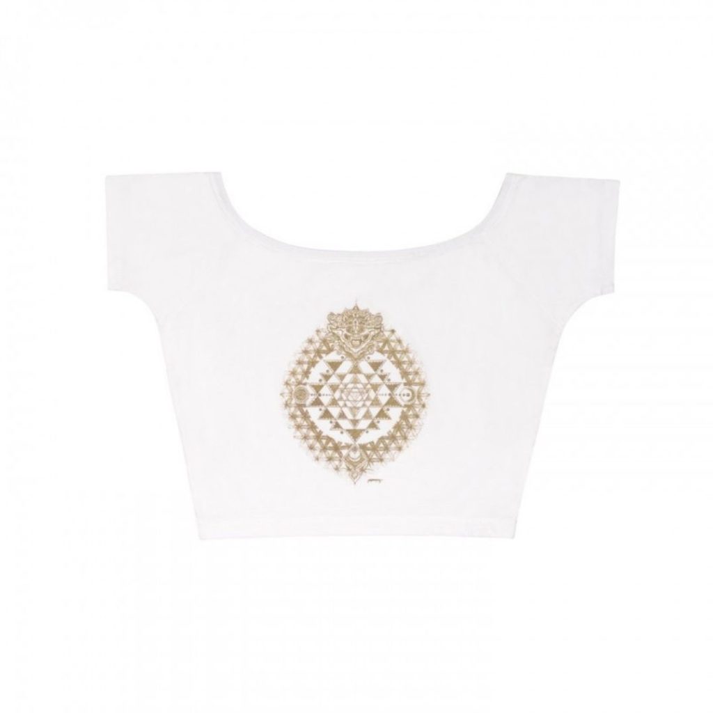 Crop Top "Barong Dance" white ⋆ Aurinshop • by Nura Kassoume • BE ...